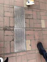 China 1mm Thick Perforated Metal Mesh Plain Type For Storage Filtration for sale