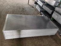 China 1000x2000mm Silver Perforated Stainless Steel Sheet 1.5mm Hole 0.8-2mm Thick for sale