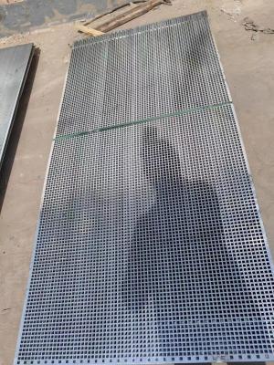 China 1mm Thick Perforated Galvanized Steel Sheet 1.2mm Hole for Grain Filtration 1m x 2m for sale