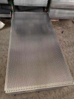 China 1mm Thick Perforated Galvanized Steel Sheet 1.2mm Hole for Grain Filtration 1m x 2m for sale