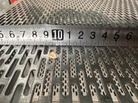 China Perforated Galvanized Steel Grate Panels 3mm Thick High Load Bearing Capacity 1.22x2.44m for sale