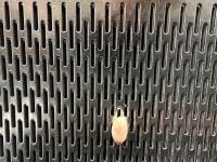China 1000x2000mm Perforated Steel Sheet with Oblong Holes for Grain Screening for sale