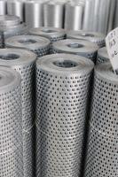 China 1 Meter * 20 Meter Galvanized Perforated Coil Used For Balcony Decoration for sale
