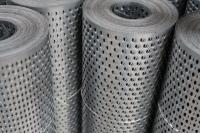 China 1000×2000mm Galvanized Perforated Sheet Balcony Anti fall Matting for sale