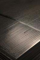 China 3mm Thick Galvanized Perforated Steel Grating 1.22x2.44m for Livestock Flooring for sale
