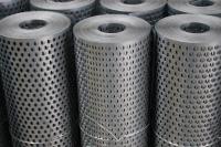 China 1000*2000 Perforated Galvanized Steel Sheet For Radiator Cover for sale