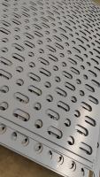 China Galvanized Steel Filtration Bar Grating Customizable Hole Sizes 0.5mm-50mm for sale