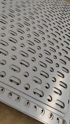 China Galvanized Steel Filtration Bar Grating Customizable Hole Sizes 0.5mm-50mm for sale