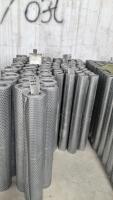 China Roll Type Thin Galvanized Punching Mesh 0.5mm for Air Purifier Primary Filter Screen for sale
