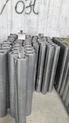 China Roll Type Thin Galvanized Punching Mesh 0.5mm for Air Purifier Primary Filter Screen for sale