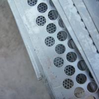 China 304 Stainless Steel Perforated Grating 0.5-3mm for Grain Screening for sale