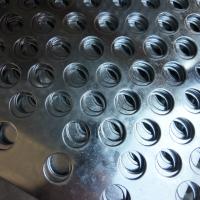 China 0.8mm Thick 304 Stainless Steel Perforated Sheet 10mm Round Holes 1.22x2.44m for sale