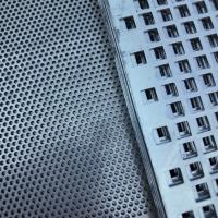 China Heavy Duty Raised Square Hole Perforated Plate Anti-Slip Panel 1.22x2.44m Steel for sale