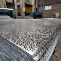 China Stainless Steel Perforated Mesh 304 316 Food Grade 1000x2000mm for Food Processing Machinery for sale