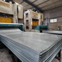 China Yellow Perforated Metal Soffit Panels For Architectural Decoration for sale