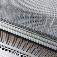 China Yellow Perforated Metal Soffit Panels For Architectural Decoration for sale