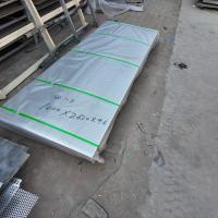 China 1.2mm Thick Perforated Galvanized Steel Sheet Silver Round Holes 1.22x2.44m for sale