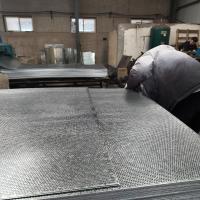 China Silver Decoration Architectural Perforated Metal Panels Round Holeshape for sale