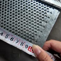 China 304 Stainless Steel Perforated Grating 0.5-3mm for Grain Screening for sale