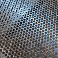 China Custom Sized Perforated Aluminum Sheet Mesh Cover for Air Conditioner Outdoor Units 0.5-3mm Thick for sale