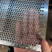 China 1000x2000mm Perforated Galvanized Steel Plate for Industrial Filtration and Separation for sale