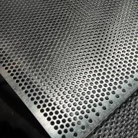 China 1000x2000mm Aluminum Perforated Sheet for Building Curtain Wall Decoration for sale