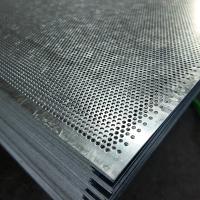 China Custom Sized Perforated Aluminum Sheet Mesh Cover for Air Conditioner Outdoor Units 0.5-3mm Thick for sale