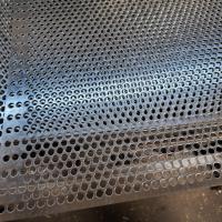 China Custom Galvanized Perforated Sheet Plate For Dust Wind Protection for sale