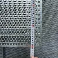 China 1.5mm Thick Galvanized Perforated Metal Fence Panels 1.22x2.44m for African Farms for sale