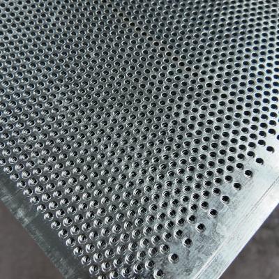 China 316L Stainless Steel Punched Metal Sheets Baking Sieve 0.8mm Aperture 1.22x2.44m for sale