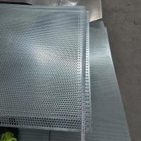 China Perforated Stainless Steel Cylinder 1.5mm Aperture Bird Proof for Grain Silos for sale