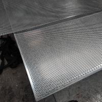 China 3mm Thickness Perforated Galvanized Steel Sheet For Sewer Filtration for sale