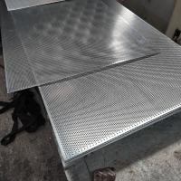 China 3mm Thickness Perforated Galvanized Steel Sheet For Sewer Filtration for sale