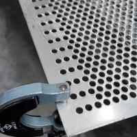China Galvanized Perforated Mesh Iron Art Fence 3mm Hole Diameter 0.5-3mm Thickness for sale