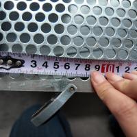 China 2.5mm Thick Galvanized Perforated Mesh for Balcony Protection for sale