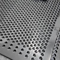 China 2.5mm Galvanized Perforated Steel Mesh Sheet 1000x2000mm for Advertising for sale