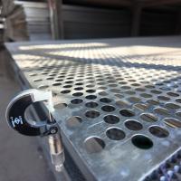 China 2 mm Round Hole Mild Steel Perforated Sheet for sale