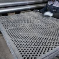China 2.5mm Thick Galvanized Perforated Mesh for Balcony Protection for sale