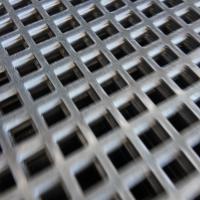 China 2mm Thick Square Hole Stainless Steel Perforated Mesh Sheet for sale