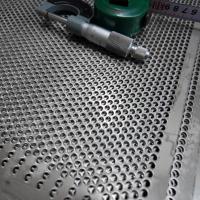 China 1.5mm Hole Diameter Perforated Galvanised Sheet Protective Cover for sale