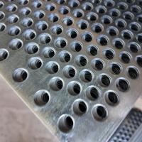 China 316L Perforated Stainless Steel Plate 1.22x2.44m for Coffee Bean Sieving for sale
