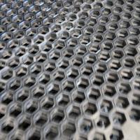 China Hexagonal Honeycomb Hole Stainless Steel Perforated Sheet for sale