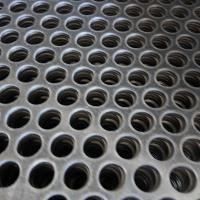 China 316L Perforated Stainless Steel Plate 1.22x2.44m for Coffee Bean Sieving for sale
