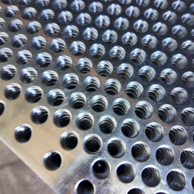 China Customizable 316L Stainless Steel Perforated Sheet 1.22x2.44m for Kitchen Drain Board for sale