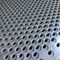 China In Stock 1000x2000mm Galvanized Perforated Steel Mesh Panel 0.5-3mm Thick for sale