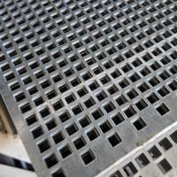 China Square Hole Perforated Plate for Filtration & Purification Custom Size Available for sale