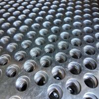 China 1220x2440mm Perforated Steel Sheet Round Holes 0.5-3mm Thickness for Material Separation for sale