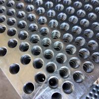 China 3mm Thick Silver Perforated Galvanised Steel Sheet Shelving for sale