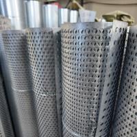 China 1000*2000mm Galvanized Perforated Mesh Crusher Screen Plate for sale