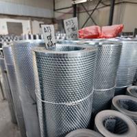 China Perforated Stamped Metal Mesh for Fence Decoration 1m 2m Sizes Galvanized Steel for sale